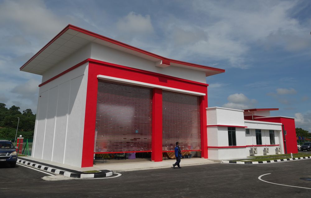 Balai Bomba Beluran, Sandakan :: Haoyun Architect - Sabah, Malaysia.