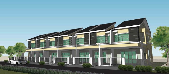 Taman Vila Mutiara, Papar :: Haoyun Architect - Sabah, Malaysia.